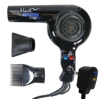 Conair Pro Black Bird Hair Dryer 2000 Watt BB075W - Bed Bath & Beyond ...