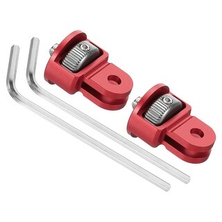 2Pcs Aluminum 1/4" Thread Camera Tripod Mount Conversion Adapter Red ...