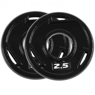 2PCS 2.5LB Plates 2-Inch G Rip Weight Plate Barbells - Bed Bath ...