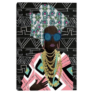 Fly Queen Geo by Nikki Chu Canvas Art Print - Bed Bath & Beyond - 38920614