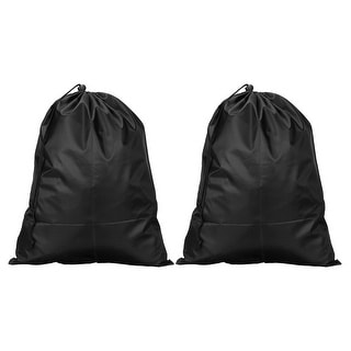 Clothes Storage Drawstring Bag, 2 Pack Clothing Bedding Organizer Bags ...
