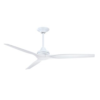 Spitfire DC Custom Indoor/Outdoor Ceiling Fan DC Motor Matte White ...