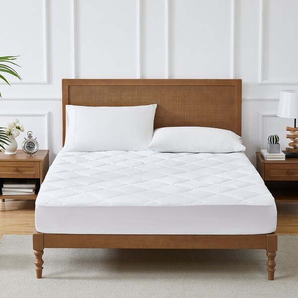 Plush PrimaLoft Signature Luxury Down Alternative 400 Thread Count Mattress Pad by Stearns Foster Hypoallergenic On Sale Bed Bath Beyond 38409700