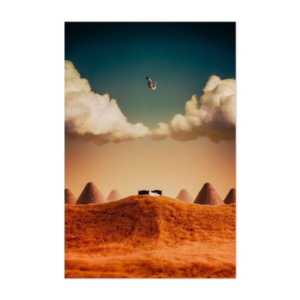 Astronaut Falling Asleep Photography Art Print/Poster - Bed Bath ...