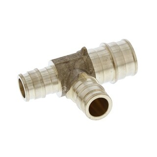 Jones Stephens F76906B 3/4" x 1/2" x 1/2" F1960 Metal PEX Reducing Tee ...