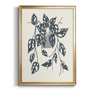 Growing Leaves V Premium Framed Print - Ready to Hang - Bed Bath ...