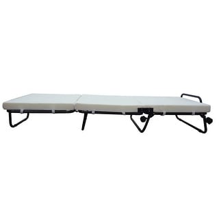 Tri-fold Folding Bed White - Bed Bath & Beyond - 33169115