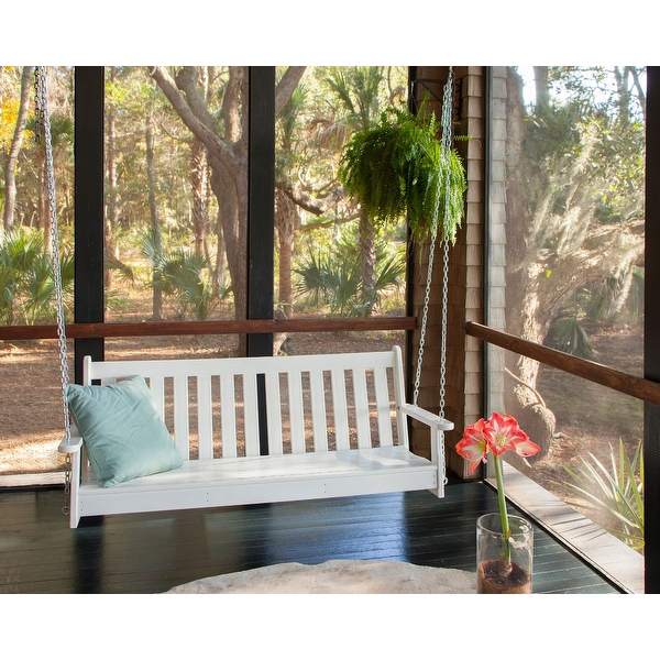 POLYWOOD Vineyard 60 inch Outdoor Swing Bed Bath Beyond 13929184