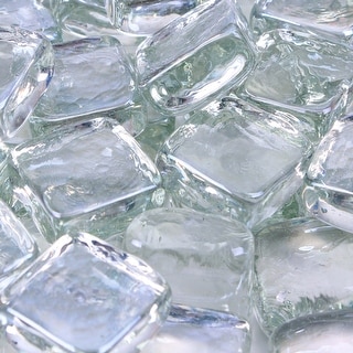 Crystal Fire Pit Glass Cubes - Bed Bath & Beyond - 38917304
