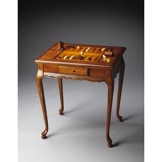 Olive Ash Burl Game Table - Bed Bath & Beyond - 39672778