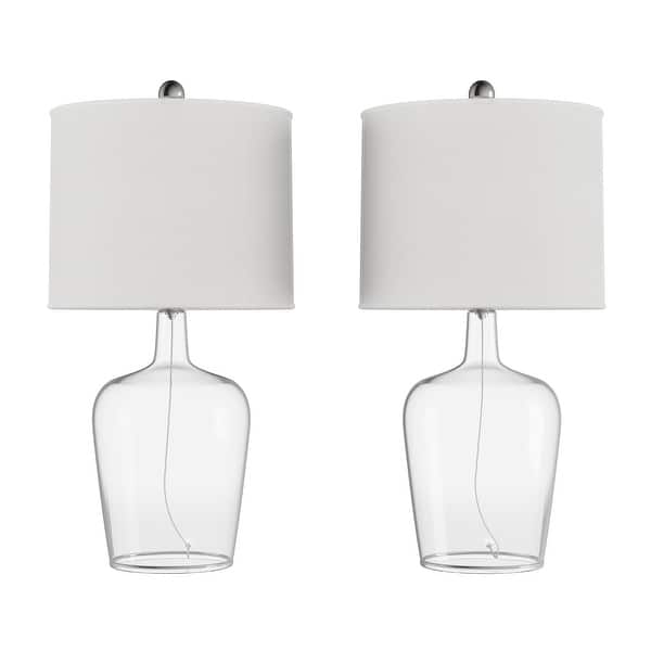 Glass Cloche Table Lamps undefined Set of 2 by Lavish Home - On Sale ...