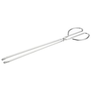 Scissors Tong, 48cm Stainless Steel Picker BBQ Charcoal Pick Up Tool ...