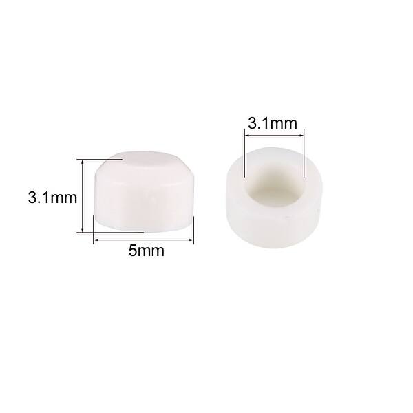 3.1mm Hole Dia Tactile Switch Caps Cover Keycaps for 6x6 Tact Switch ...