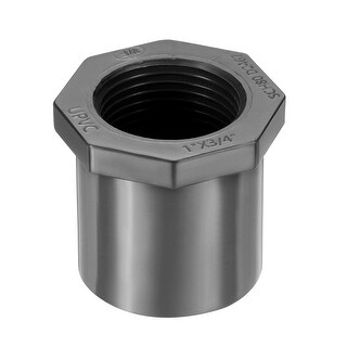3/4NPT Female UPVC Pipe Fitting 1"x3/4" Socket Joint Coupling Adapter ...