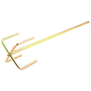 Square Shaft Plaster Paint Mixer Mixing Paddle Whisk Stirer 50cm ...