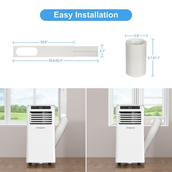 Edendirect 10 000 Btu 6 500 Btu Doe Portable Air Conditioner Cools