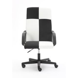 Breathability Fine Hemp Adjustable Swivel Office Chair with Nylon Wheel ...