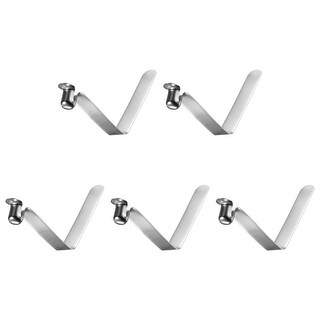 5pcs Single Button V-Shaped Paddle Snap Spring Clips for Tent Umbrella ...