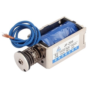 Unique Bargains JF-Z05 DC 24V 400mA 10mm 45N Push Pull Type DIY DC ...