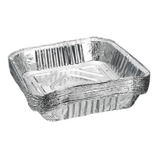 Aluminum Foil Pie Pan Square Disposable Non-stick Baking Pans for Pie ...