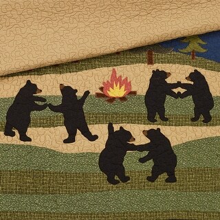 Donna Sharp's Bear Dance Throw - Bed Bath & Beyond - 31319338