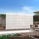 Louvered Shutters Privacy Screen Galvanized Freestanding Panel - Bed ...