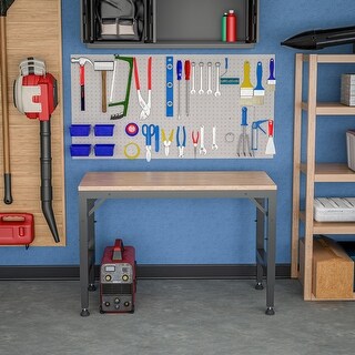 Wooden Workbench Game Table Office Table Dining Table Computer Table ...