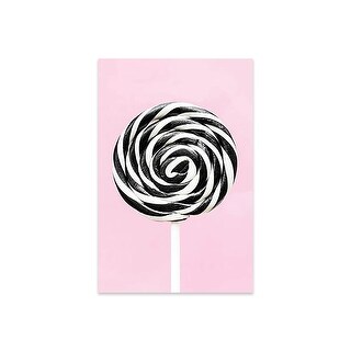 Pink Lollipop Print On Acrylic Glass by Sisi & Seb - Bed Bath & Beyond ...