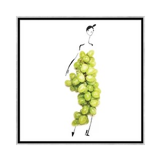 iCanvas "Green Grapes" by Gretchen Roehrs Framed - Bed Bath & Beyond ...
