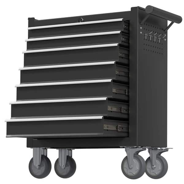 7-Drawer Heavy Duty Rolling Tool Chest Tool Storage Box - N/A - On Sale ...
