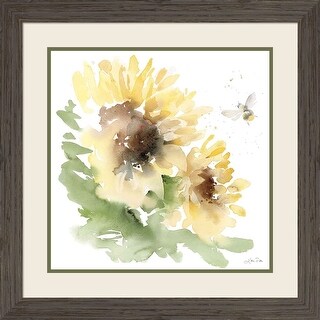 Katrina Pete 'Sunflower Meadow II' Framed Art - Bed Bath & Beyond ...