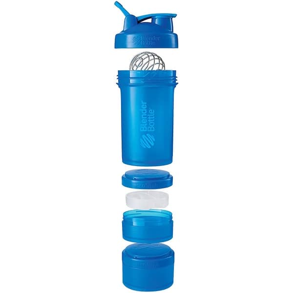 Blender Bottle ProStak System with 22 oz. Shaker Cup and Storage - Bed ...