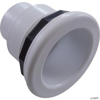 Wall Fitting, BWG/HAI Whirlpool, 3-5/16"hs, w/Nut, White - Bed Bath ...