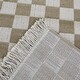 Adelaide Recycled Checkered Area Rug - Bed Bath & Beyond - 37014025