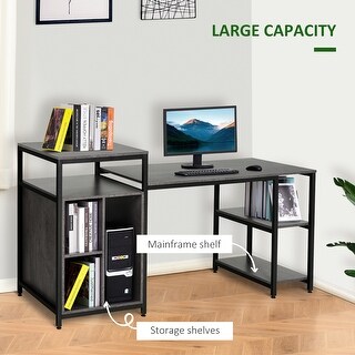 Computer Desk with CPU Stand,Storage - Bed Bath & Beyond - 42354005
