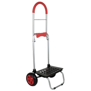 Mighty Max Cart - Lightweight Folding Dolly With Oversized Wheels - Bed ...