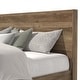 GALANO Layton Wood Frame King Platform Platform Bed with Headboard ...