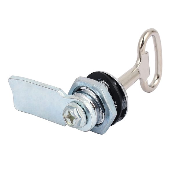 Cabinet Door Security Cam Lock Camlock 18mm Cylinder w Triangle Key ...