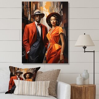Designart "Harlem Renaissance Celebration II" Harlem Renaissance Canvas ...