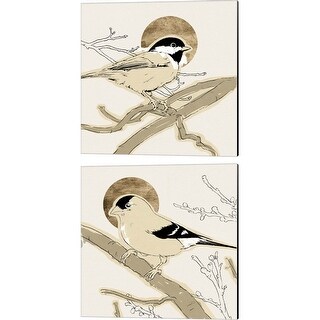 Jacob Green 'Spring Passerine' Canvas Art (Set of 2) - Bed Bath ...