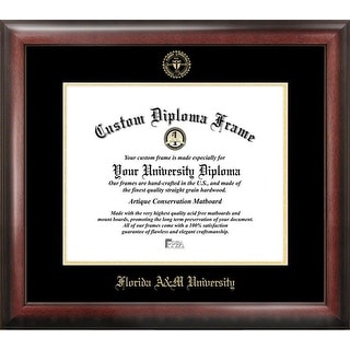 Florida A&M University 11w x 8.5h Gold Embossed Diploma Frame - Bed ...