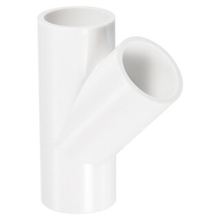 0.8" PVC Pipe Fittings 6 Way 45 Degree Angle Water Joint Connectors ...