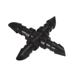 Raindrip 399005B Drip Irrigation Cross, Plastic - 1 in. - Bed Bath ...