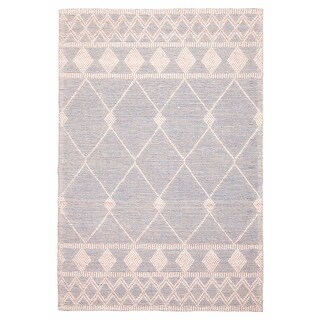 ECARPETGALLERY Braid weave Sienna Pink Wool Rug - 5'1 x 7'6 - Bed Bath ...
