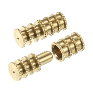 Table Leaf Dowel Pin Brass Table Bolt Sleeve Connectors Top Leaf ...