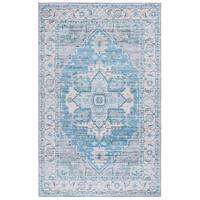 SAFAVIEH Tucson Gessica Machine Washable Slip Resistant Shabby Chic Rug ...