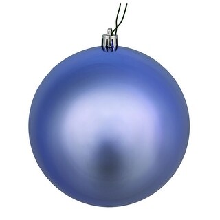 Vickerman 12" Periwinkle Shiny Ball Ornament - Bed Bath & Beyond - 34939423