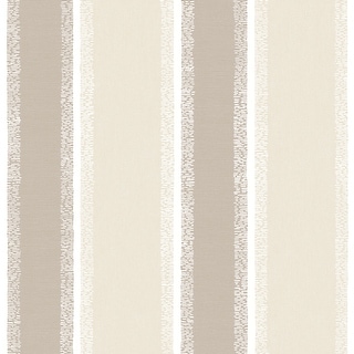 Fine Decor Beige Stripe Wallpaper - Bed Bath & Beyond - 35992262