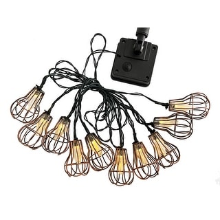 Solar Metal String Lights - Bed Bath & Beyond - 34001562