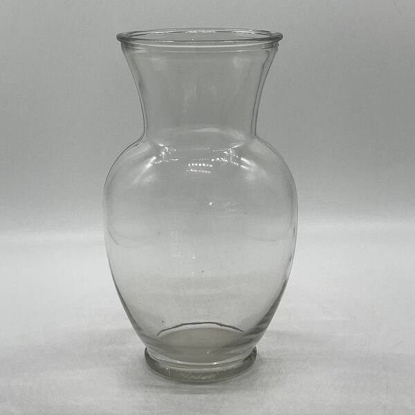 Classic Urn Shape Clear Glass Vase - Bed Bath & Beyond - 36879489